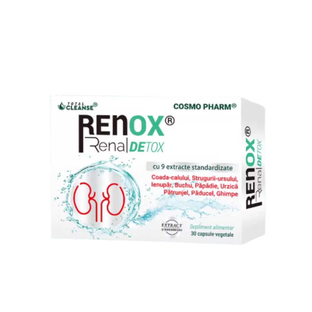 Cosmo Pharm Renox Renal Detox 30 Capsule Vegetale – Beauty Monster