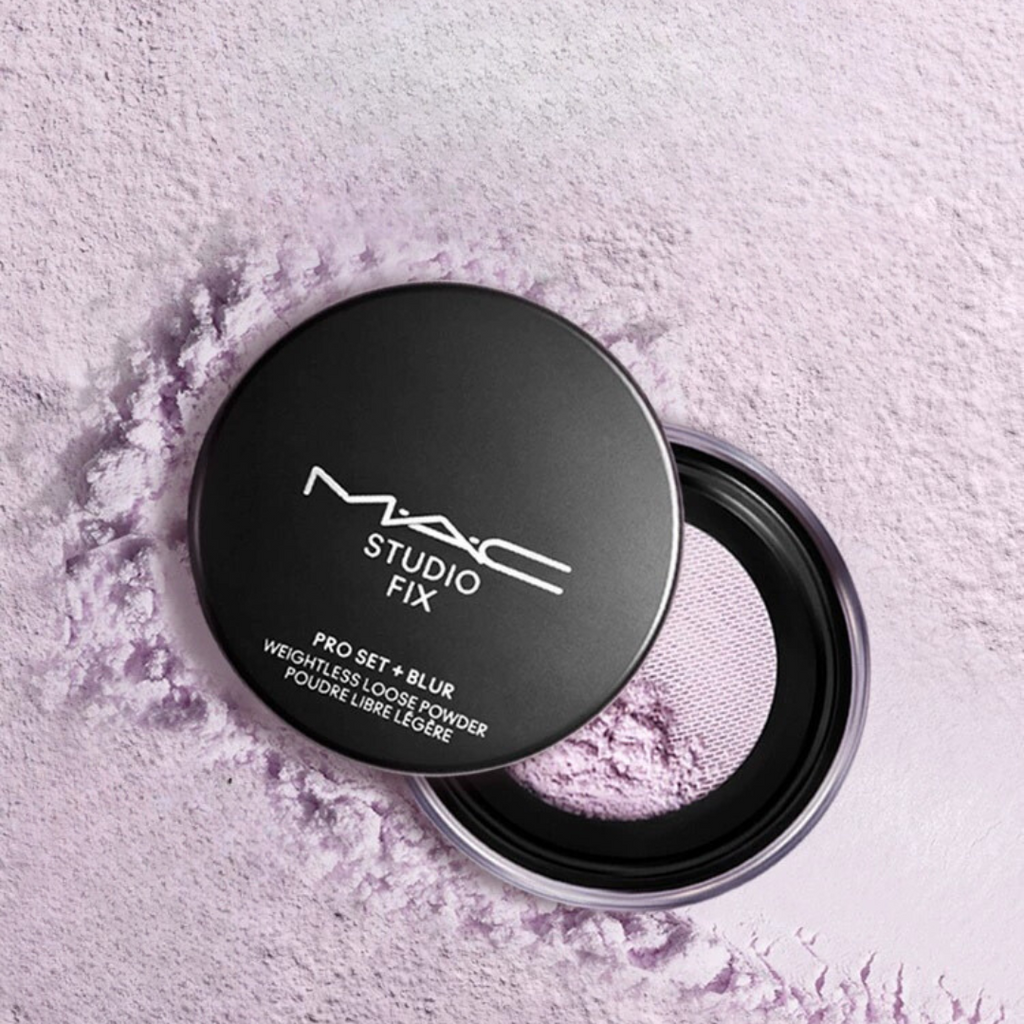 Mac Studio Fix Pro Set+Blur Weightless Loose Powder 6.5g #Lavender ...