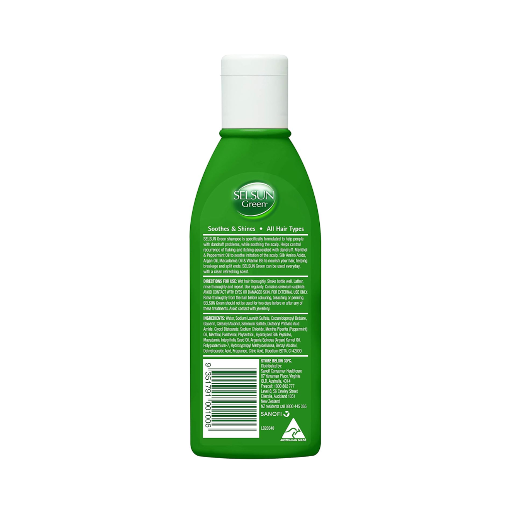 Selsun Green Anti Dandruff Shampoo 200ml – Beauty Monster